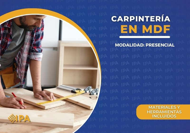 Instituto Profesional Argentino | CARPINTERIA EN MDF - LUNES 10 DE ...